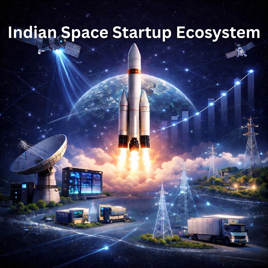 Indian Space Startup Ecosystem Report 2026 | SatNxt